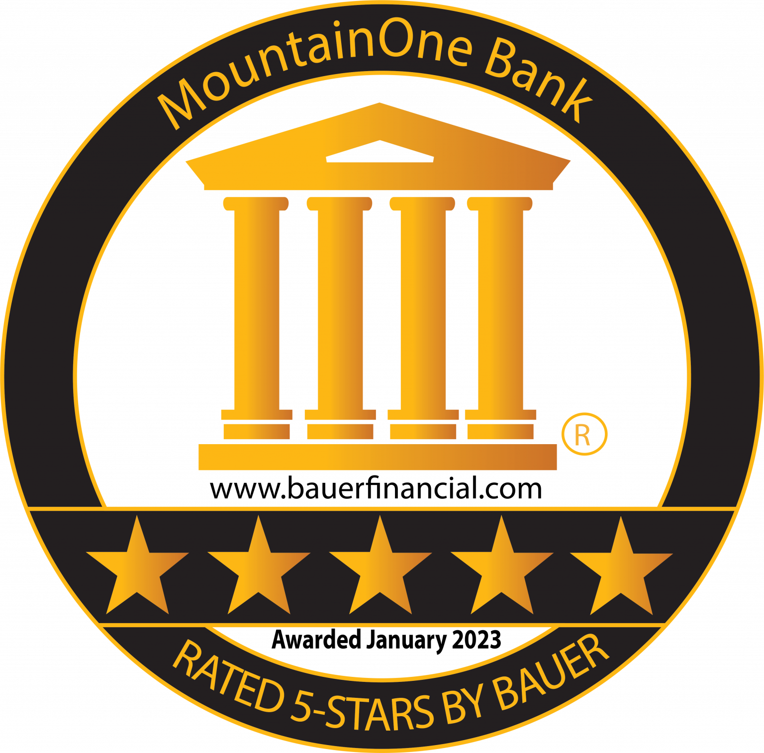 MountainOne Bank Receives 5 Star Bauer Rating - MountainOne | Banking ...