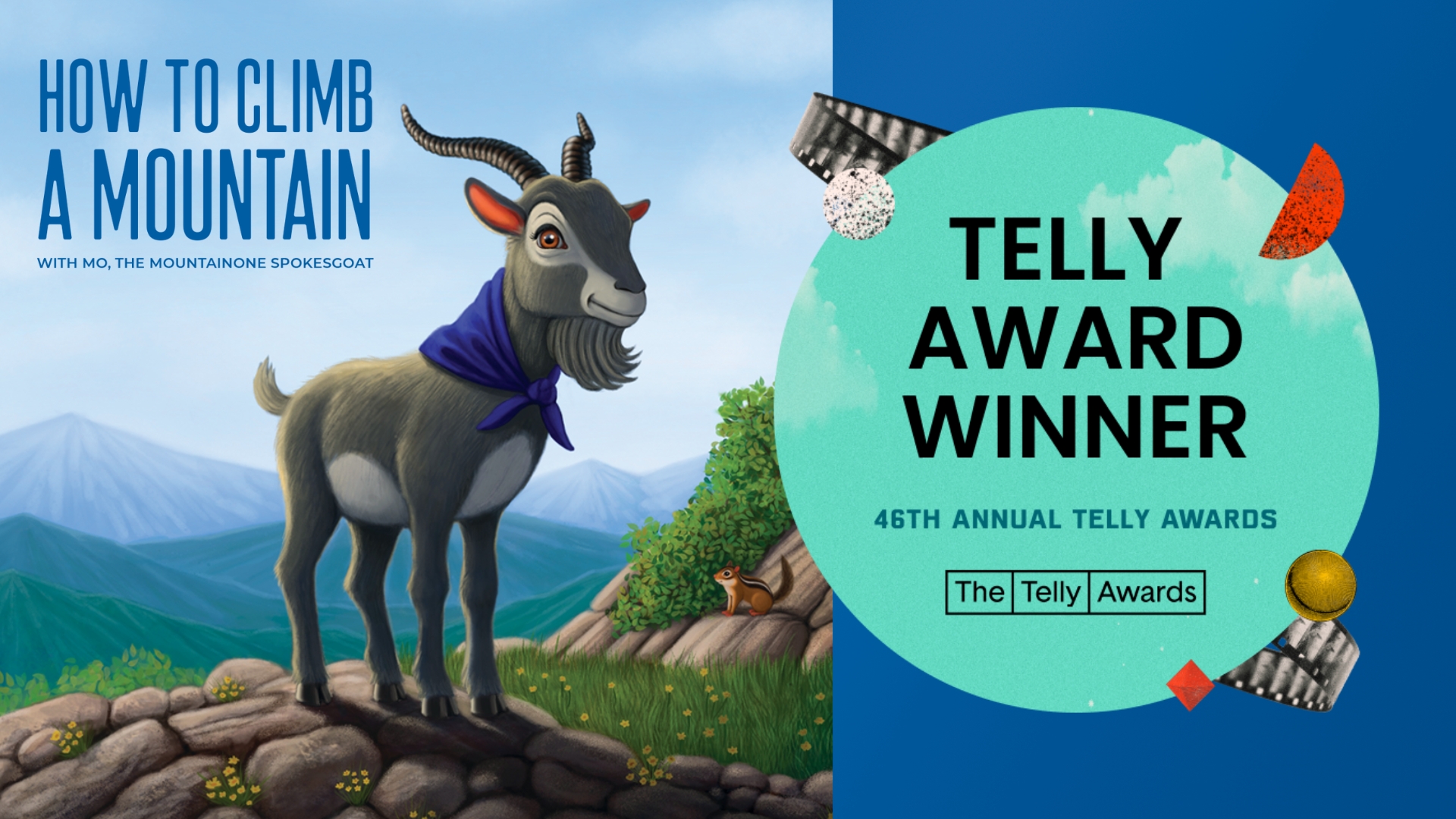 MountainOne Wins Two Bronze Telly Awards for Mo's Storybook Video ...